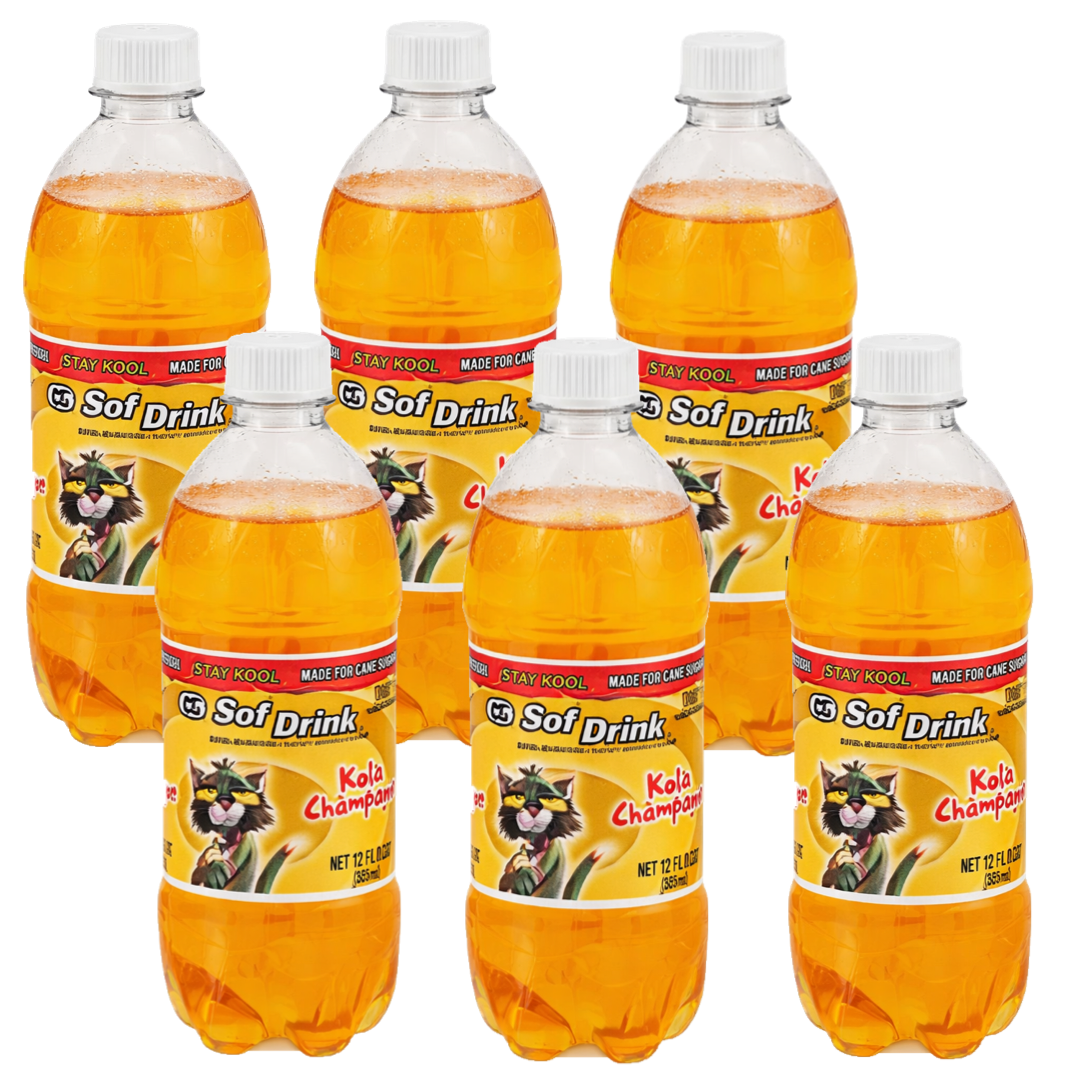 DG JAMAICAN SOF DRINK KOLA CHAMPAGNE 20OZ – Caribbspice