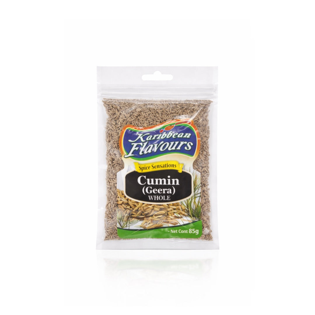 KARIBBEAN FLAVOURS WHOLE CUMIN 85G – Caribbspice