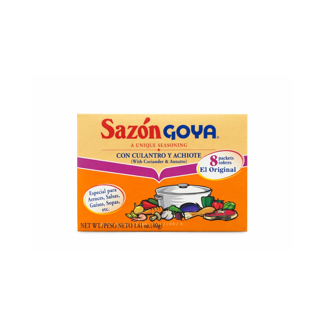 GOYA SAZON 8 PACKETS 1.41OZ – Caribbspice